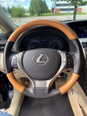 Black Lexus RX 450h 2014 in Panevezys, with an engine capacity of 3.46 L and mileage of 194 thousand km for 15600 €, photo 16 on AUTOMOTO.COM.LV