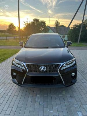 Black Lexus RX 450h 2014 in Prienai, with an engine capacity of 3.46 L and mileage of 287 thousand km for 17600 €, photo 3 on AUTOMOTO.COM.LV