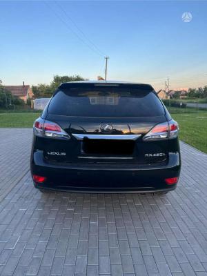 Black Lexus RX 450h 2014 in Prienai, with an engine capacity of 3.46 L and mileage of 287 thousand km for 17600 €, photo 4 on AUTOMOTO.COM.LV