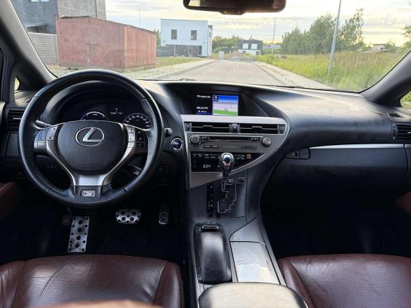 Melns Lexus RX 450h 2014 Kauņa, ar dzinēja tilpumu 3.46 L un nobraukumu 248 tūkst. km par 16500 €, foto 7 vietnē AUTOMOTO.COM.LV
