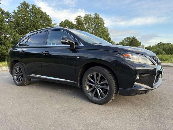 Black Lexus RX 450h 2014 in Kaunas, with an engine capacity of 3.46 L and mileage of 248 thousand km for 16500 €, photo 4 on AUTOMOTO.COM.LV