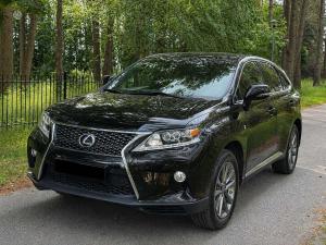 Black Lexus RX 450h 2014 in Vilnius, with an engine capacity of 3.46 L and mileage of 197 thousand km for 18700 €, photo 3 on AUTOMOTO.COM.LV