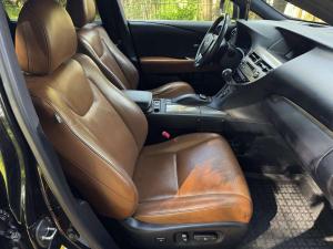 Black Lexus RX 450h 2014 in Vilnius, with an engine capacity of 3.46 L and mileage of 197 thousand km for 18700 €, photo 15 on AUTOMOTO.COM.LV