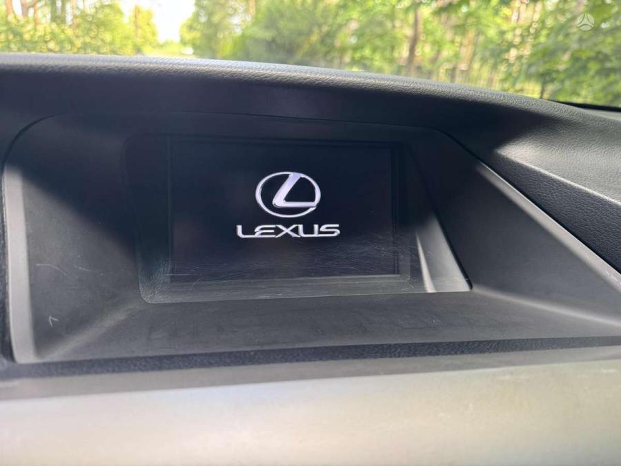 Black Lexus RX 450h 2014 in Vilnius, with an engine capacity of 3.46 L and mileage of 197 thousand km for 18700 €, photo 19 on AUTOMOTO.COM.LV