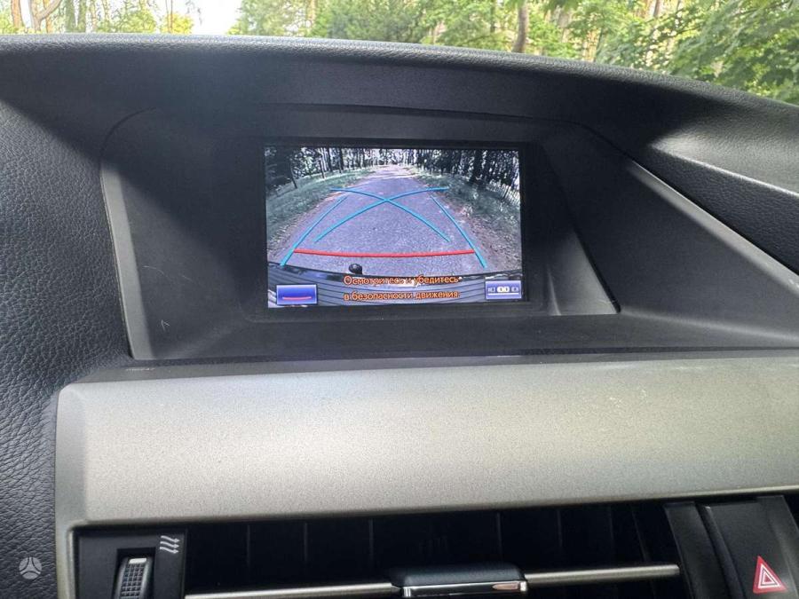 Black Lexus RX 450h 2014 in Vilnius, with an engine capacity of 3.46 L and mileage of 197 thousand km for 18700 €, photo 20 on AUTOMOTO.COM.LV