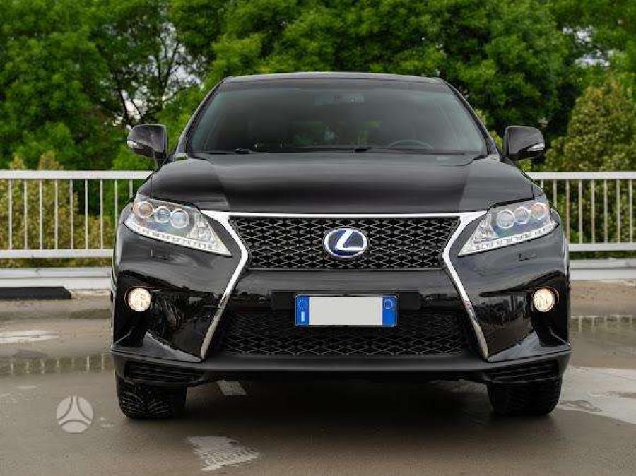 Черный Лексус RX 450h 2014 в Вильнюс, объемом двигателя 3.46 л и пробегом 13 тыс. км за 19900 €, фото 3 на AUTOMOTO.COM.LV
