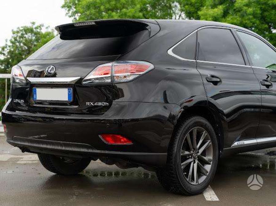 Черный Лексус RX 450h 2014 в Вильнюс, объемом двигателя 3.46 л и пробегом 13 тыс. км за 19900 €, фото 8 на AUTOMOTO.COM.LV