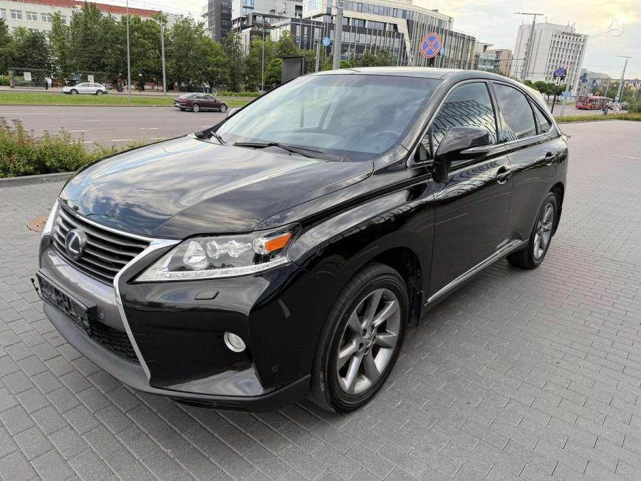 Melns Lexus RX 450h 2014 Viļņa, ar dzinēja tilpumu 3.46 L un nobraukumu 290 tūkst. km par 13300 €, foto 3 vietnē AUTOMOTO.COM.LV