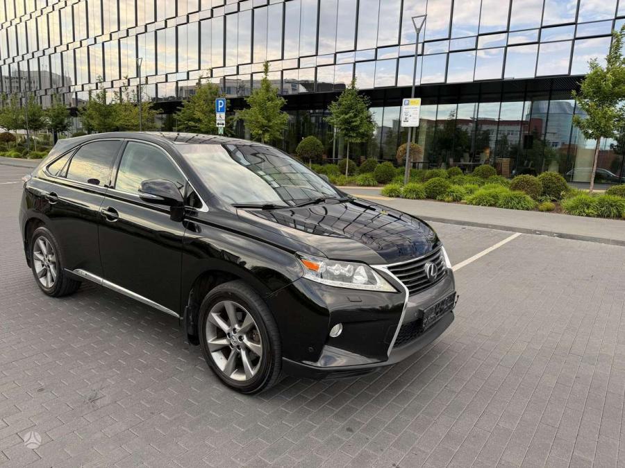 Melns Lexus RX 450h 2014 Viļņa, ar dzinēja tilpumu 3.46 L un nobraukumu 290 tūkst. km par 13300 €, foto 8 vietnē AUTOMOTO.COM.LV