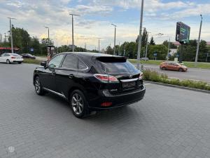 Melns Lexus RX 450h 2014 Viļņa, ar dzinēja tilpumu 3.46 L un nobraukumu 290 tūkst. km par 13300 €, foto 12 vietnē AUTOMOTO.COM.LV