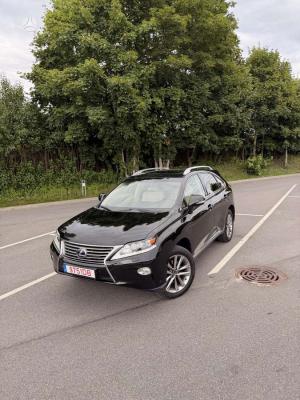 Black Lexus RX 450h 2014 in Kaunas, with an engine capacity of 3.46 L and mileage of 190 thousand km for 18000 €, photo 3 on AUTOMOTO.COM.LV