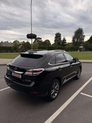Black Lexus RX 450h 2014 in Kaunas, with an engine capacity of 3.46 L and mileage of 190 thousand km for 18000 €, photo 4 on AUTOMOTO.COM.LV