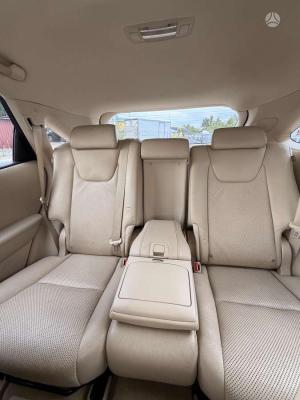 Black Lexus RX 450h 2014 in Kaunas, with an engine capacity of 3.46 L and mileage of 190 thousand km for 18000 €, photo 13 on AUTOMOTO.COM.LV