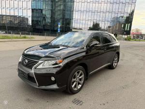 Melns Lexus RX 450h 2014 Viļņa, ar dzinēja tilpumu 3.30 L un nobraukumu 292 tūkst. km par 13200 €, foto  vietnē AUTOMOTO.COM.LV