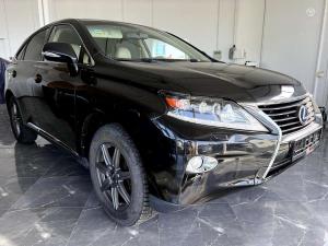 Melns Lexus RX 450h 2014 Panevēža, ar dzinēja tilpumu 3.46 L un nobraukumu 194 tūkst. km par 15900 €, foto  vietnē AUTOMOTO.COM.LV