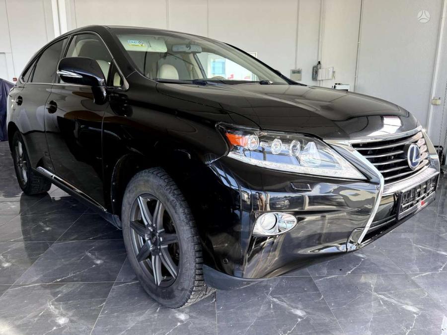 Melns Lexus RX 450h 2014 Panevēža, ar dzinēja tilpumu 3.46 L un nobraukumu 194 tūkst. km par 15900 €, foto 1 vietnē AUTOMOTO.COM.LV