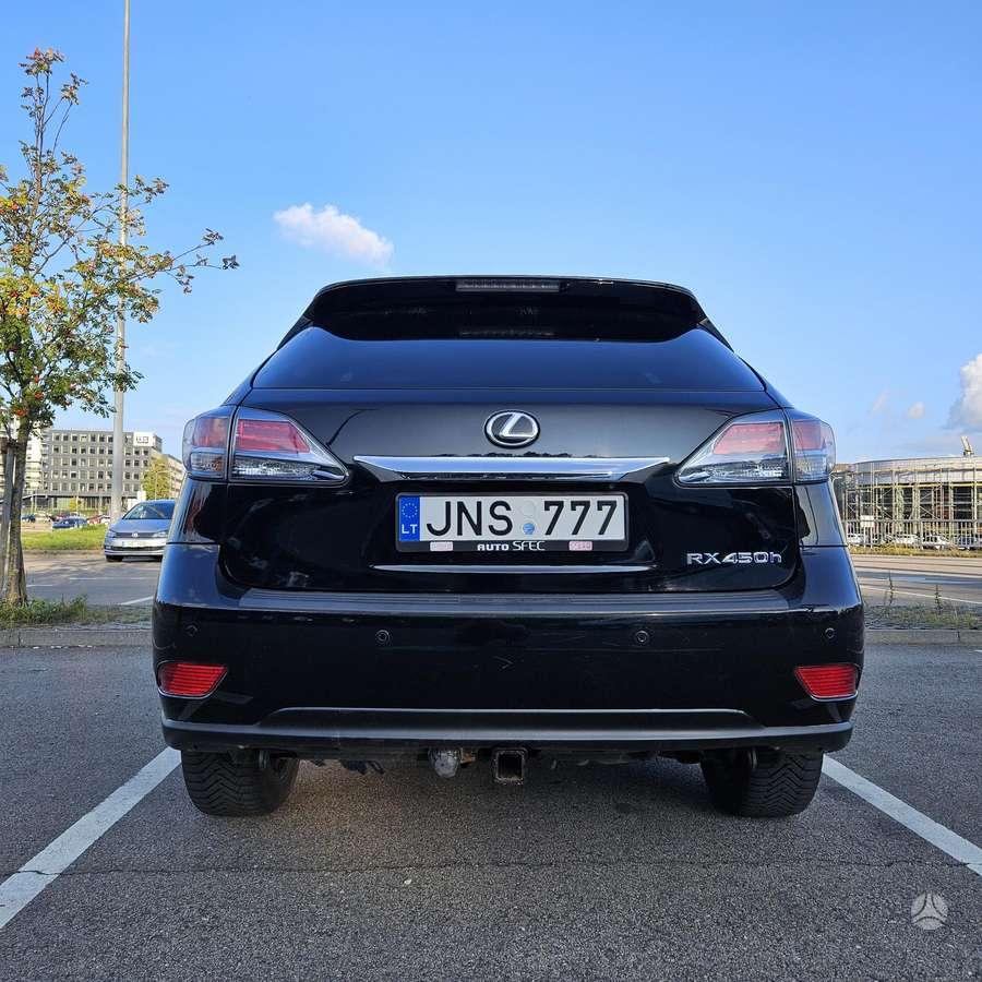 Черный Лексус RX 450h 2015 в Вильнюс, объемом двигателя 3.46 л и пробегом 107 тыс. км за 19300 €, фото 6 на AUTOMOTO.COM.LV