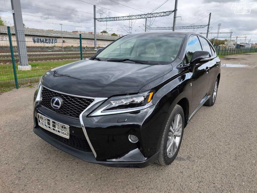 Black Lexus RX 450h 2015 in Siauliai, with an engine capacity of 3.50 L and mileage of 147 thousand km for 15900 €, photo 1 on AUTOMOTO.COM.LV