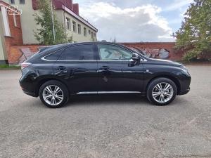 Black Lexus RX 450h 2015 in Siauliai, with an engine capacity of 3.50 L and mileage of 147 thousand km for 15900 €, photo 8 on AUTOMOTO.COM.LV