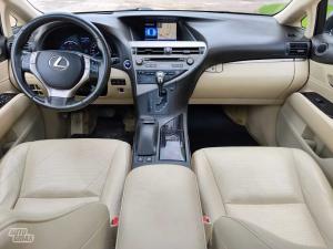 Black Lexus RX 450h 2015 in Siauliai, with an engine capacity of 3.50 L and mileage of 147 thousand km for 15900 €, photo 10 on AUTOMOTO.COM.LV