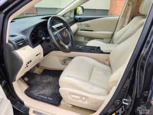 Black Lexus RX 450h 2015 in Siauliai, with an engine capacity of 3.50 L and mileage of 147 thousand km for 15900 €, photo 13 on AUTOMOTO.COM.LV