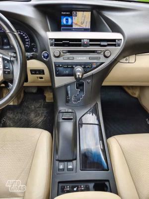 Black Lexus RX 450h 2015 in Siauliai, with an engine capacity of 3.50 L and mileage of 147 thousand km for 15900 €, photo 17 on AUTOMOTO.COM.LV
