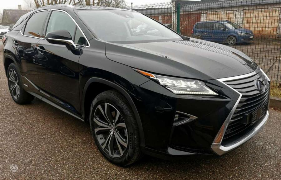 Melns Lexus RX 450h 2016 Viļņa, ar dzinēja tilpumu 3.50 L un nobraukumu 212 tūkst. km par 24700 €, foto 2 vietnē AUTOMOTO.COM.LV