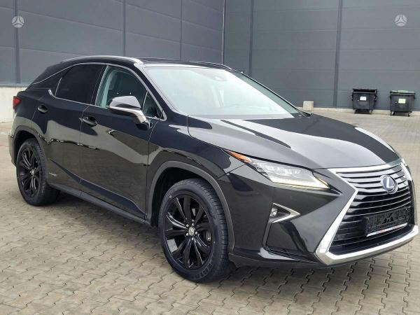Melns Lexus RX 450h 2016 Šauļi, ar dzinēja tilpumu 3.46 L un nobraukumu 130 tūkst. km par 27200 €, foto 1 vietnē AUTOMOTO.COM.LV