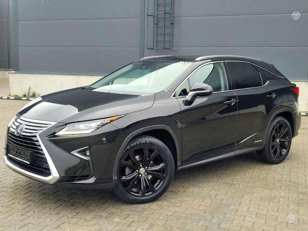 Black Lexus RX 450h 2016 in Siauliai, with an engine capacity of 3.46 L and mileage of 130 thousand km for 27200 €, photo 11 on AUTOMOTO.COM.LV