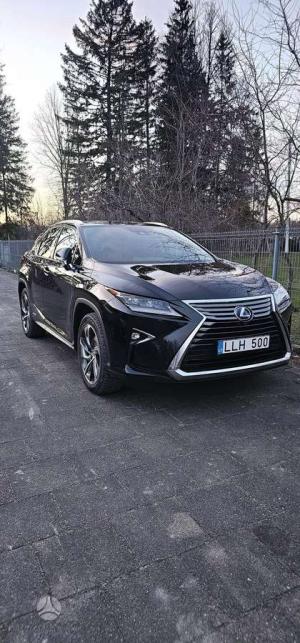 Черный Лексус RX 450h 2016 в Вильнюс, объемом двигателя 3.46 л и пробегом 154 тыс. км за 33555 €, фото  на AUTOMOTO.COM.LV
