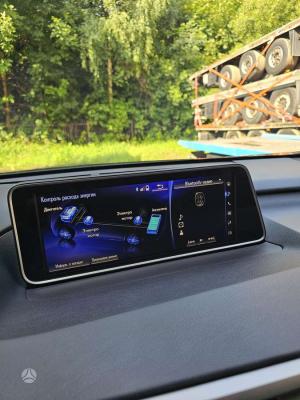 Black Lexus RX 450h 2016 in Vilnius, with an engine capacity of 3.46 L and mileage of 154 thousand km for 33555 €, photo 13 on AUTOMOTO.COM.LV