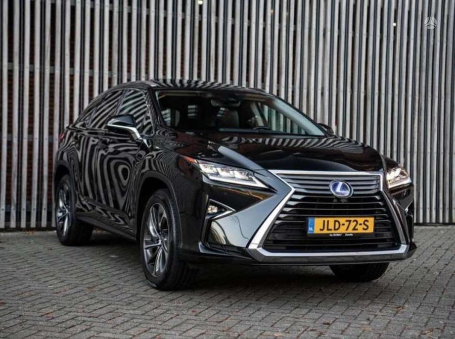 Black Lexus RX 450h 2016 in Vilnius, with an engine capacity of 3.46 L and mileage of 154 thousand km for 33555 €, photo 54 on AUTOMOTO.COM.LV
