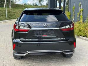 Black Lexus RX 450h 2016 in Vilnius, with an engine capacity of 3.46 L and mileage of 184 thousand km for 27200 €, photo 21 on AUTOMOTO.COM.LV