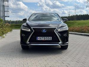 Black Lexus RX 450h 2016 in Vilnius, with an engine capacity of 3.46 L and mileage of 184 thousand km for 27200 €, photo 25 on AUTOMOTO.COM.LV