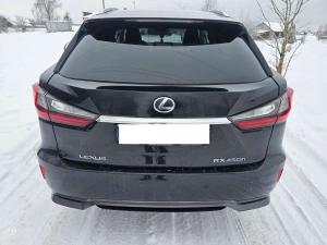 Melns Lexus RX 450h 2017 Alīta, ar dzinēja tilpumu 3.46 L un nobraukumu 207 tūkst. km par 22499 €, foto 4 vietnē AUTOMOTO.COM.LV