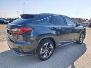 Black Lexus RX 450h 2017 in Siauliai, with an engine capacity of 3.46 L and mileage of 103 thousand km for 29900 €, photo 6 on AUTOMOTO.COM.LV