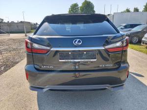 Black Lexus RX 450h 2017 in Siauliai, with an engine capacity of 3.46 L and mileage of 103 thousand km for 29900 €, photo 7 on AUTOMOTO.COM.LV