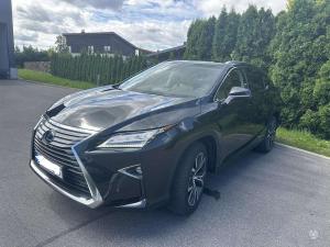 Melns Lexus RX 450h 2017 Viļņa, ar dzinēja tilpumu 0.00 L un nobraukumu 96 tūkst. km par 28500 €, foto 3 vietnē AUTOMOTO.COM.LV