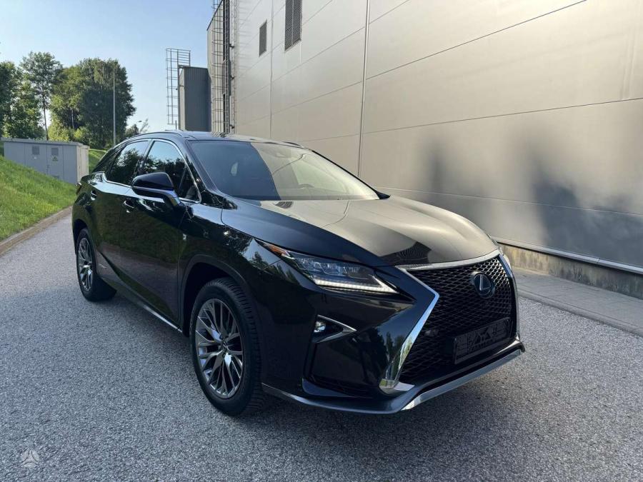 Melns Lexus RX 450h 2017 Alīta, ar dzinēja tilpumu 3.50 L un nobraukumu 233 tūkst. km par 28800 €, foto 3 vietnē AUTOMOTO.COM.LV