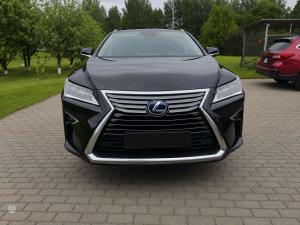 Melns Lexus RX 450h 2017 Alīta, ar dzinēja tilpumu 3.46 L un nobraukumu 379 tūkst. km par 21390 €, foto  vietnē AUTOMOTO.COM.LV