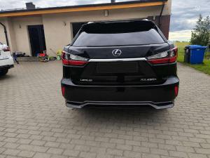 Black Lexus RX 450h 2017 in Alytus, with an engine capacity of 3.46 L and mileage of 379 thousand km for 21390 €, photo 5 on AUTOMOTO.COM.LV