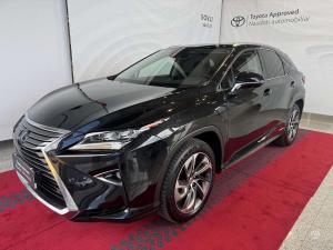 Melns Lexus RX 450h 2017 Šauļi, ar dzinēja tilpumu 3.46 L un nobraukumu 107 tūkst. km par 29900 €, foto  vietnē AUTOMOTO.COM.LV