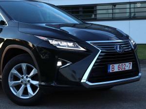 Black Lexus RX 450h 2017 in Daugavpils, with an engine capacity of 3.46 L and mileage of 213 thousand km for 25790 €, photo  on AUTOMOTO.COM.LV