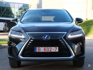 Black Lexus RX 450h 2017 in Daugavpils, with an engine capacity of 3.46 L and mileage of 213 thousand km for 25790 €, photo 4 on AUTOMOTO.COM.LV