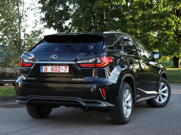Melns Lexus RX 450h 2017 Daugavpils, ar dzinēja tilpumu 3.46 L un nobraukumu 213 tūkst. km par 25790 €, foto 7 vietnē AUTOMOTO.COM.LV