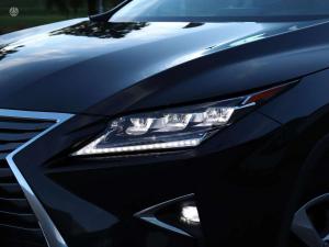 Black Lexus RX 450h 2017 in Daugavpils, with an engine capacity of 3.46 L and mileage of 213 thousand km for 25790 €, photo 29 on AUTOMOTO.COM.LV