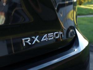 Black Lexus RX 450h 2017 in Daugavpils, with an engine capacity of 3.46 L and mileage of 213 thousand km for 25790 €, photo 33 on AUTOMOTO.COM.LV