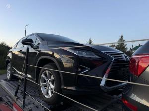 Black Lexus RX 450h 2017 in Daugavpils, with an engine capacity of 3.46 L and mileage of 213 thousand km for 25790 €, photo 37 on AUTOMOTO.COM.LV