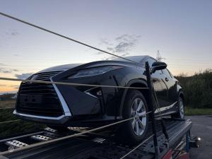 Black Lexus RX 450h 2017 in Daugavpils, with an engine capacity of 3.46 L and mileage of 213 thousand km for 25790 €, photo 38 on AUTOMOTO.COM.LV
