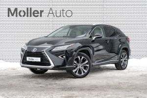 Black Lexus RX 450h 2018 in Marupe, with an engine capacity of 3.50 L and mileage of 153 thousand km for 29250 €, photo  on AUTOMOTO.COM.LV